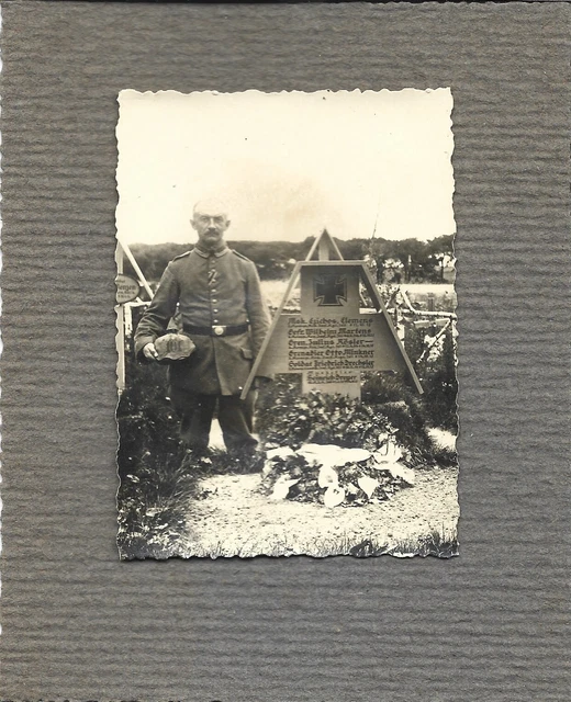 FELDWEBEL SÄCHSISCHEN LIR 101 Gräbern deutsch. Soldaten Krewo Крэва ...