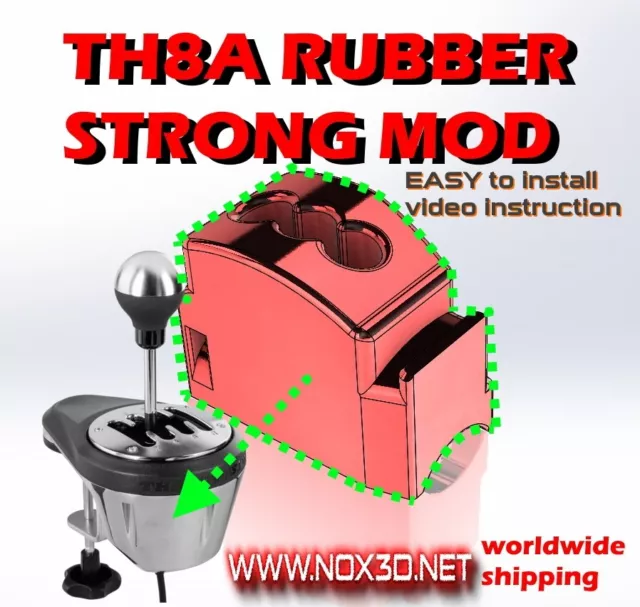 🔥TH8A MOD FLEXIBLE module upgrade shifter gearbox thrustmaster strong ...