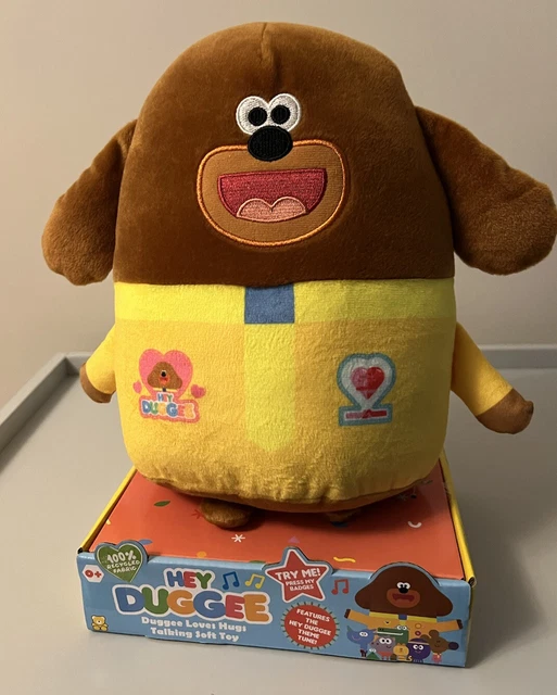 HEY DUGGEE - Duggee Loves Hugs Talking Soft Toy Brand New 0+ months ...