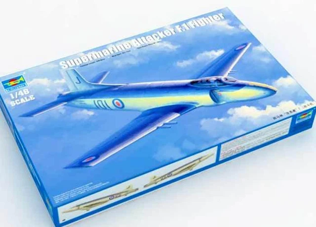 TRUMPETER SUPERMARINE ATTAQUANT F.1 Fighter Gizmo Royal Marine Flotte 1 ...