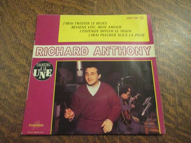 45 TOURS RICHARD ANTHONY j'irai twister le blues EUR 7,20 - PicClick FR