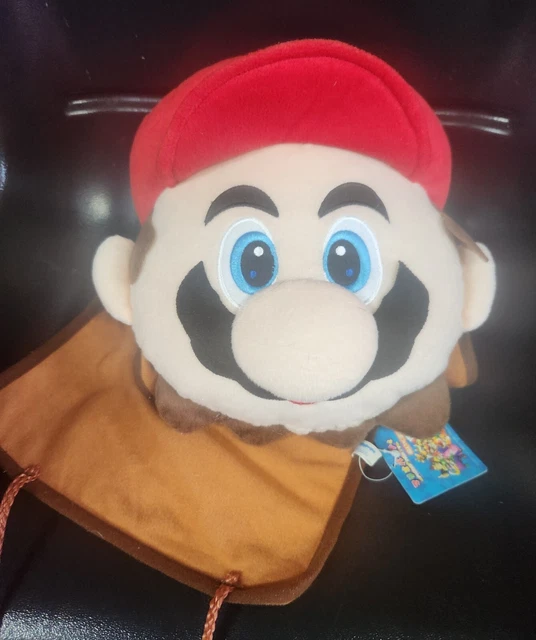 MARIO HEAD PLUSH Toy 10" Mario Party 5. Hudson Soft 2003 w/ Tags Japan ...