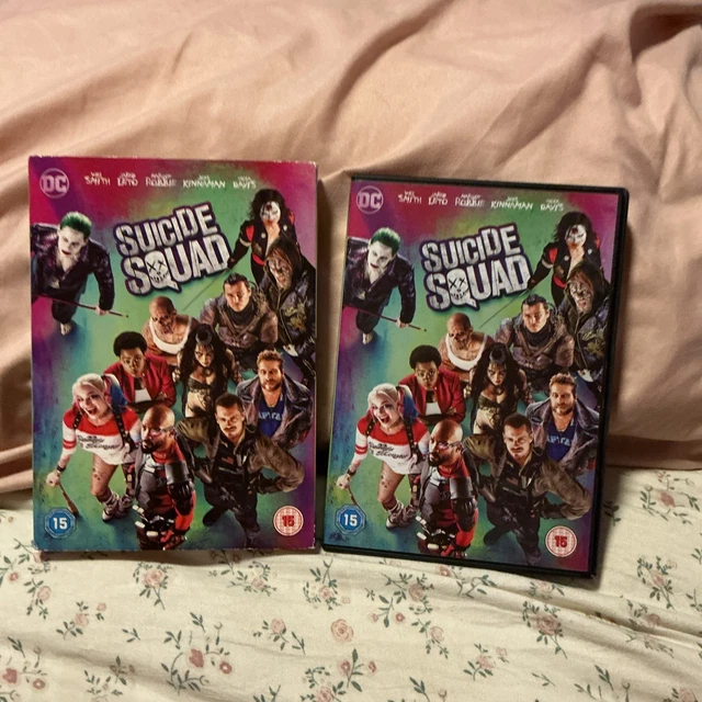 SUICIDE SQUAD DVD DC Comics - Jared Leto, Margot Robbie - Will Smith ...