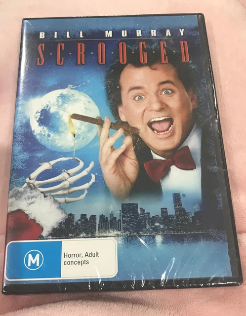 SCROOGED DVD BRAND New Sealed R4 BILL MURRAY $10.00 - PicClick AU