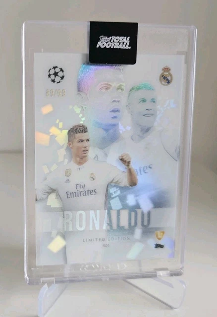 CRISTIANO RONALDO REAL Madrid /99 Limited Edition 2024-25 Topps Total ...