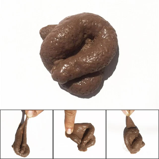 REALISTIC FAKE POOP Home Prank Poop Soft Sticky Waste Turd All ...