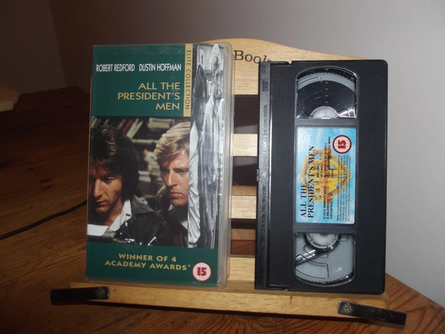 VHS TAPE & All The President's Men" 1998 Video - Watergate Scandal ...