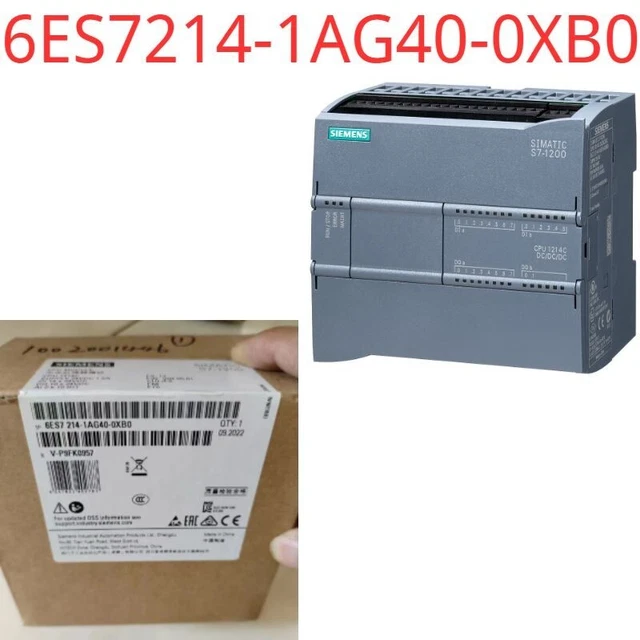 NEW 6ES7214-1AG40-0XB0 SIMATIC S7-1200, CPU 1214C, compact CPU, DC/DC/DC $536.14 - PicClick AU