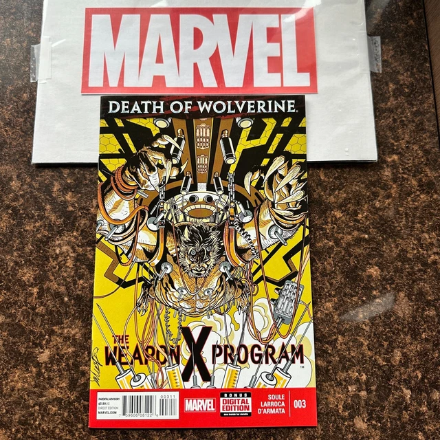 DEATH OF WOLVERINE Weapon X Program #3 2015 Marvel Comics EUR 6,33 ...