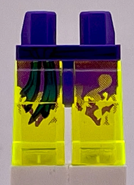 LEGO MINIFIGURE PURPLE Legs Ninjago Ghost Monster One Trans Dark Pink ...