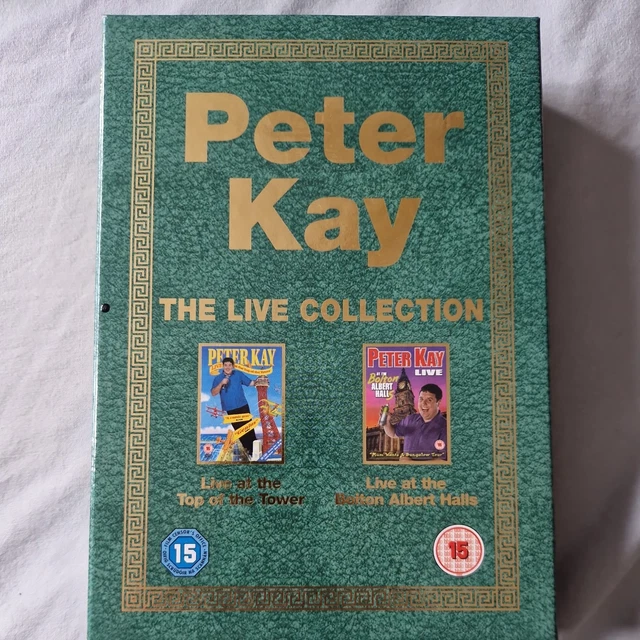 PETER KAY: THE Live Collection DVD (2007) Peter Kay cert 2 discs Great ...