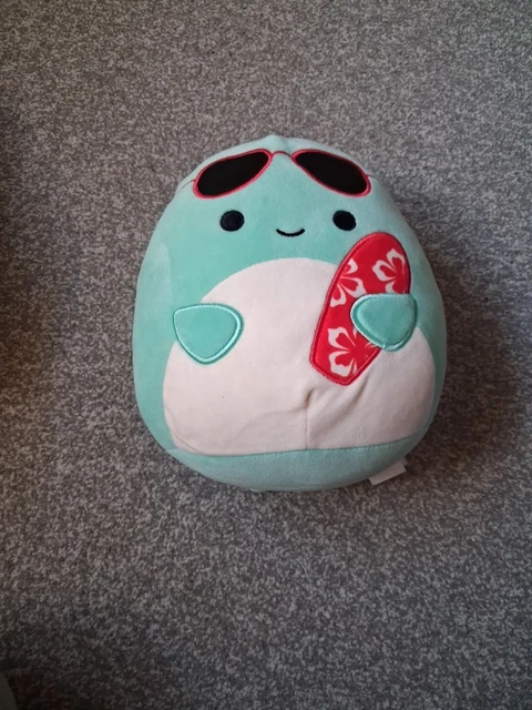 SQUISHMALLOWS PERRY THE Dolphin Surf Board Sunglasses 7.5" Plush £1.16 ...