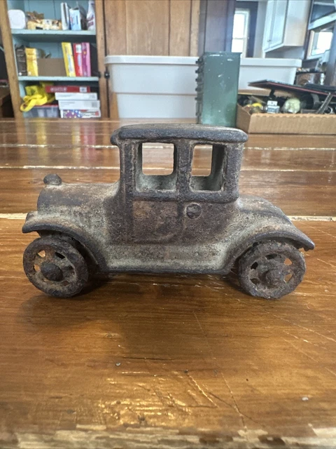 ANTIQUE ARCADE CAST Iron Toy Ford Model T Car Coupe Sedan 4 inch £7.12 ...