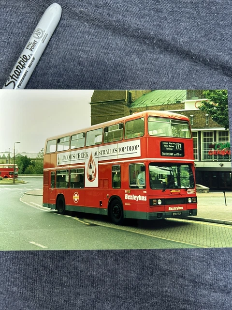 CLASSIC BUS PHOTO Leyland Titan B118 WUV Bexley Bus London Transport £0 ...