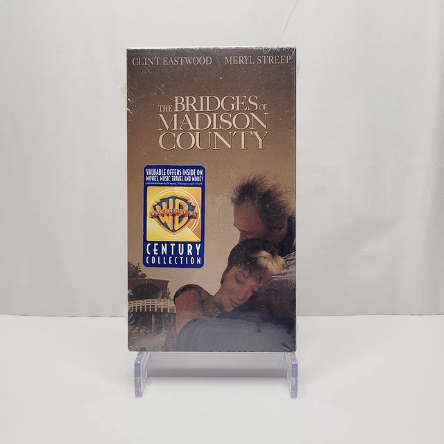 THE BRIDGES OF Madison Country VHS Tape Clint Eastwood Factory Sealed ...
