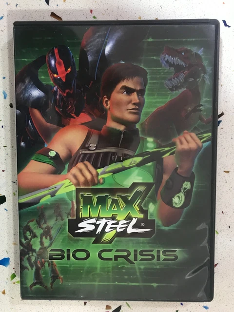 MAX STEEL: DVD Bio Crisis Tutte Le Regioni Ntsc Mattel Spagnolo E ...