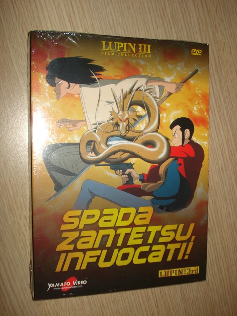 DVD LUPIN III El 3rd Espada Zantetsu, Fuego! Película Collection ...
