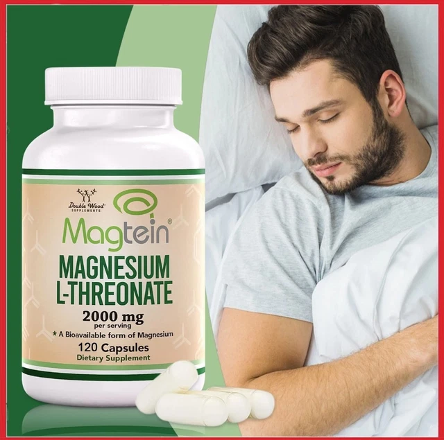 DOUBLE WOOD MAGNESIUM L Threonate Supplement | 2000 mg per serving ...