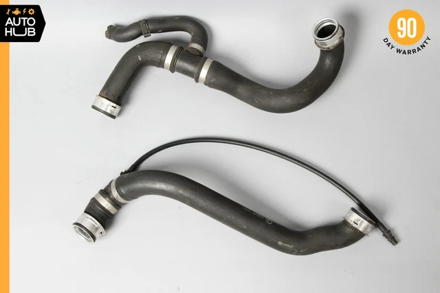 MERCEDES W211 E350 M272 Engine Motor Cooling Radiator Hose Pipe Set of ...