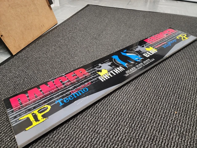 PUMP IT UP SD Arcade Cabinet Front Wood Graphic Trim - PIU Dance ...