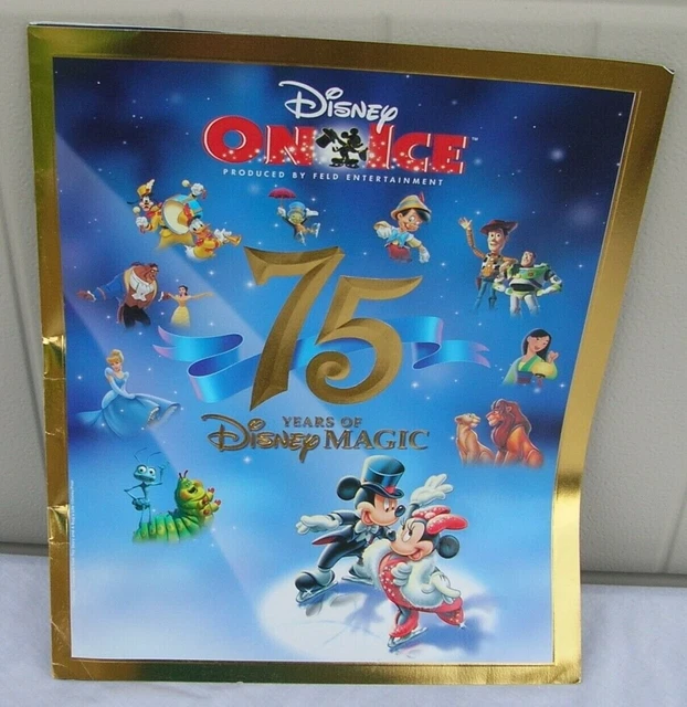 DISNEY ON ICE: 75 Years of Disney Magic Feld Entertainment 1999 £9.74 ...