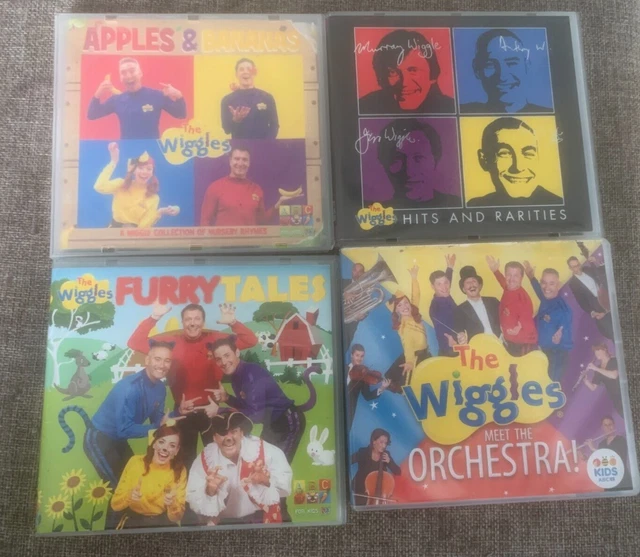 THE WIGGLES ABC Kids Cd Collection X6 Wake Up Jeff Bananas Children’s ...