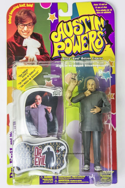 AUSTIN POWERS DR Evil Talking Action Figure McFarlane Toys 1999 NRFP ...