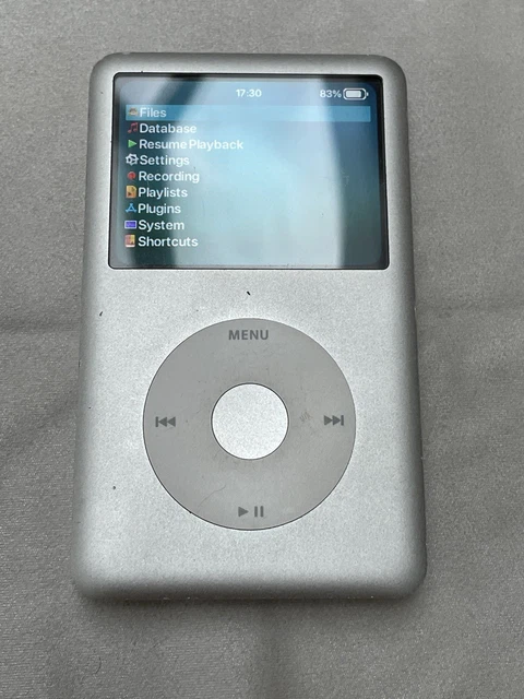 APPLE IPOD CLASSIC 6th Gen (128GB iFlash Mod + 2000mAh Battery ...