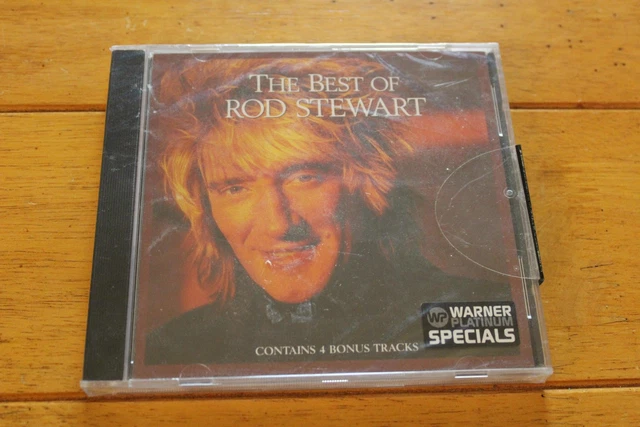 THE BEST OF Rod Stewart CD Warner Platinum Specials Rock Pop Bonus NEW ...