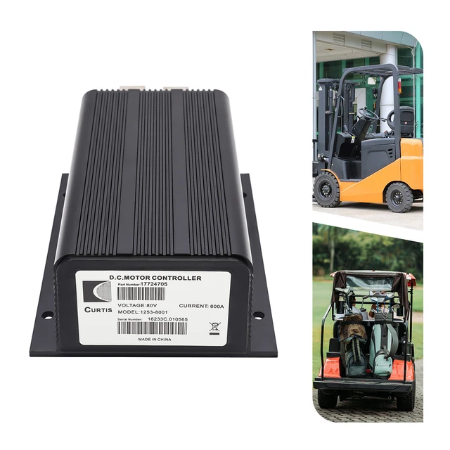 PROGRAMMABLE DC MOTOR Speed Controller 1253-8001 For Curtis Hydraulic ...