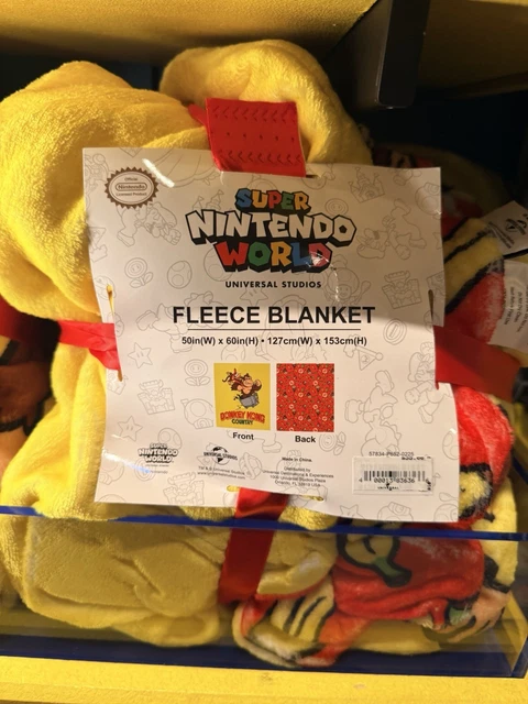 UNIVERSAL EPIC UNIVERSE Super Nintendo World Donkey Kong Country Fleece ...