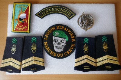 FOREIGN LEGION 2° REP Beret Badge and Pair of Sheaths £34.35 - PicClick UK
