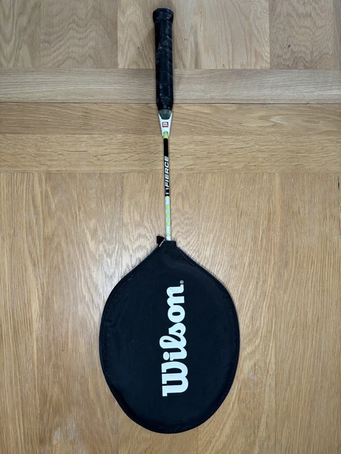 WILSON NCODE FIERCE Badminton Racket High Flex With Case £19.99 ...