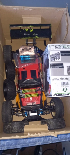 HOBAO PIRATE RC car 1/8 BRUSHLESS CONVERSION FROM NITRO RTG RTR No ...