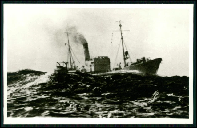 FOTO AK U-BOOT Unterseeboot U-Jäger 1207 Fischdampfer Mob-FD 64 ...