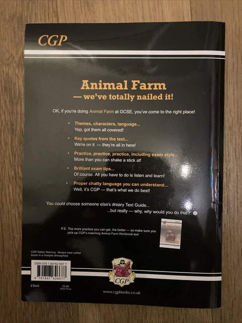 NEW GCSE ENGLISH Text Guide - Animal Farm includes Online Edition ...