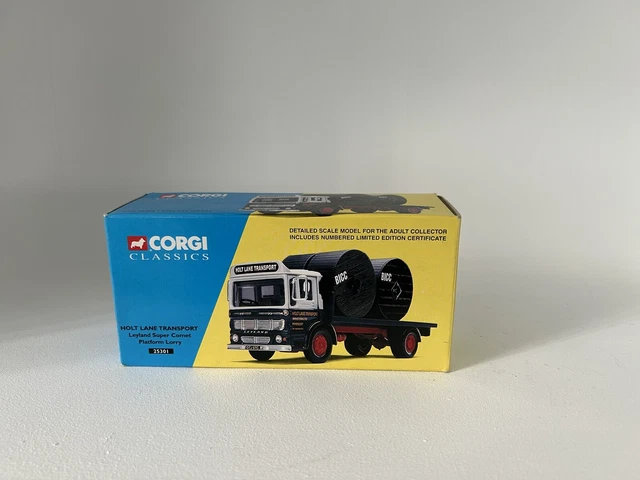 CORGI CLASSICS 25301. Leyland Super Comet Lorry With Load. No 9 Of 5100 ...
