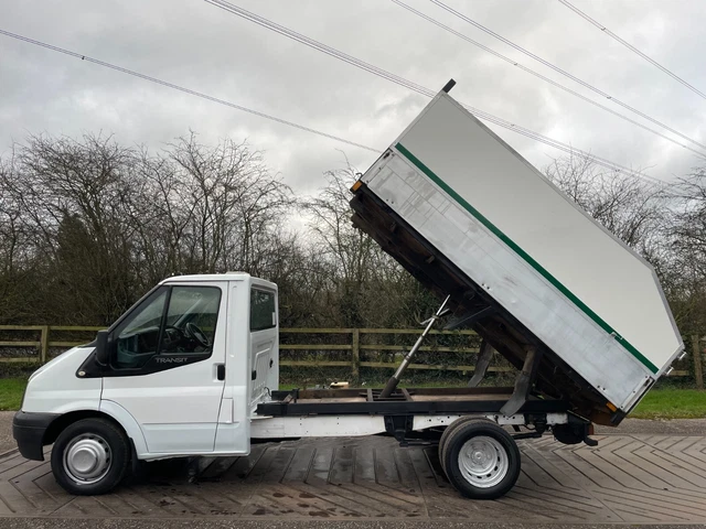 FORD*TRANSIT*LWB*TIPPER*TRUCK*145K MILES*CLEAN TRUCK*NO Vat £3,995.00 ...