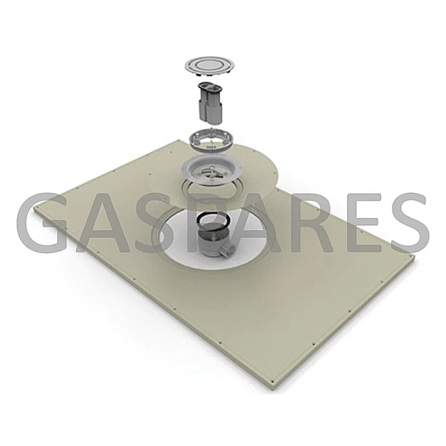 IMPEY LEVEL-DEC EASYFIT Tray Former-120cm X 120cm For Vinyl Floor Grey ...