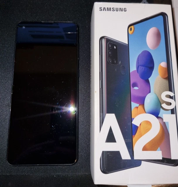 SAMSUNG GALAXY A21S SM- mit OVP - 32 GB - Schwarz (Ohne Simlock) Smartphone $7.46 - PicClick AU