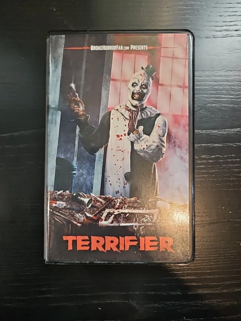 TERRIFIER VHS OFFICIAL 2024 Witter Entertainment LIMITED RELEASE ...