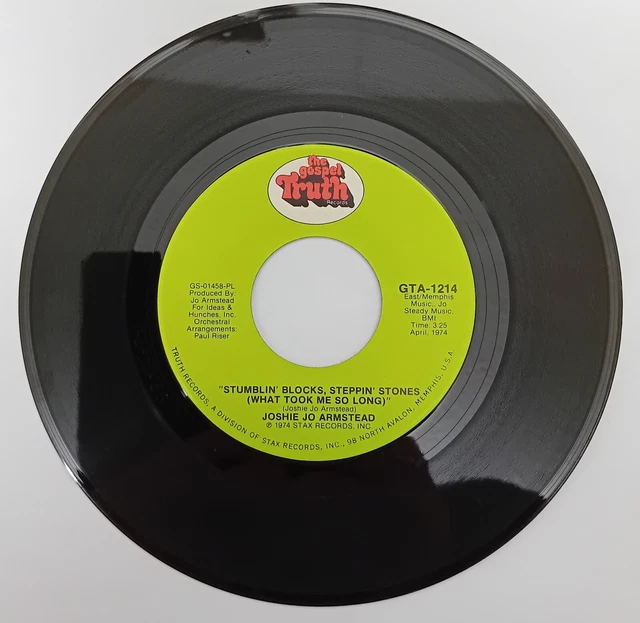 JOSHIE JO ARMSTEAD Stumblin` Blocks, Steppin` Stones / Give A Little ...