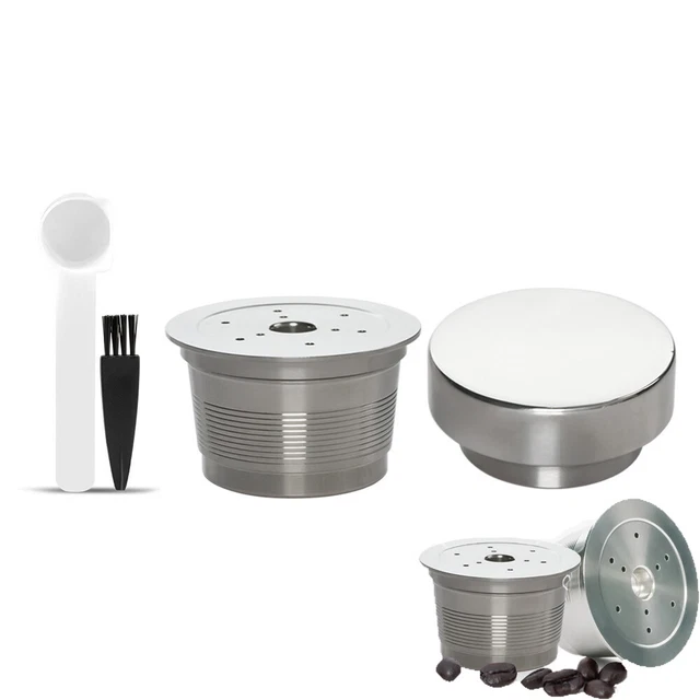 FOR STAINLESS STEEL Cafitally Capsule Coffee Machine Capsule Shell ...