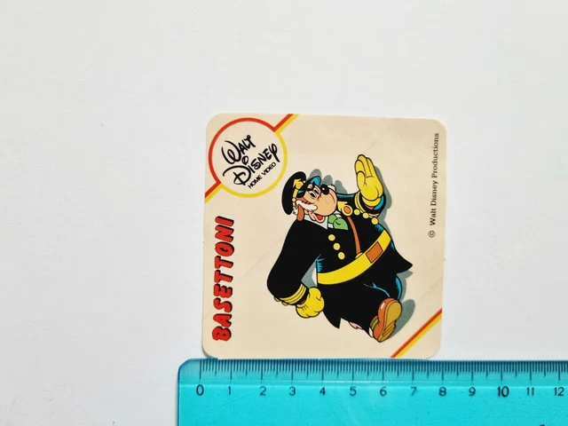 ADHESIVE MUTTON CHOPS Walt Disney Sticker Autocollant Vintage 80s ...