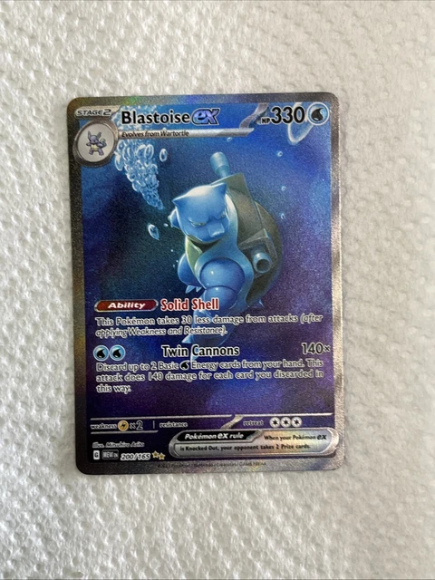 2023 POKÉMON S&V Blastoise EX Special Illus Rare 200/165 Free Shipping EUR 71,43 - PicClick DE