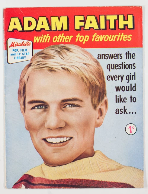 ADAM FAITH EVERLY Bros Tommy Steel Marty Wilde Cliff Richard MIRABELLE ...