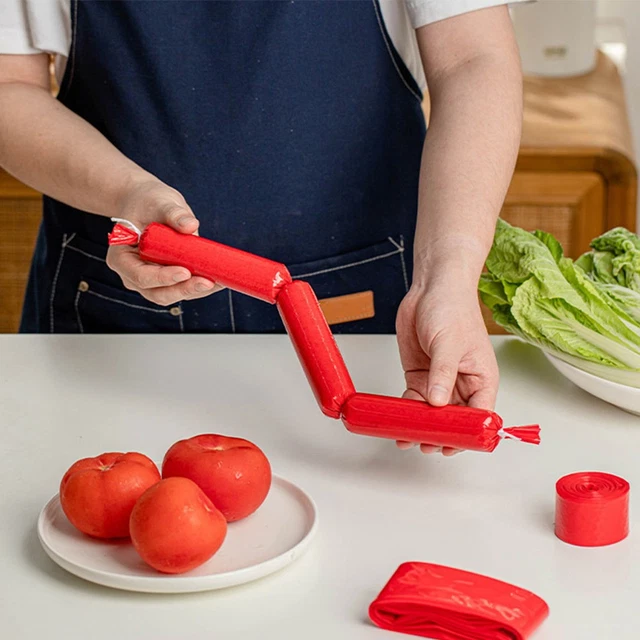 1 SET PLASTIC Sausages Casing Sausages String Casing Sausage Safe ...