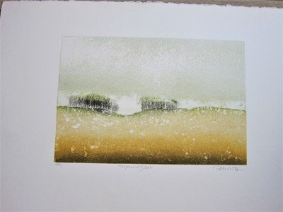 SHEILA BENOW ORIGINAL Etching with relief from 1982 until withdrawal £ ...