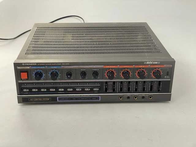 AMPLI PIONEER SA-V210 Stereo Mixing Amplifier - Karaoke -Avec Notice ...