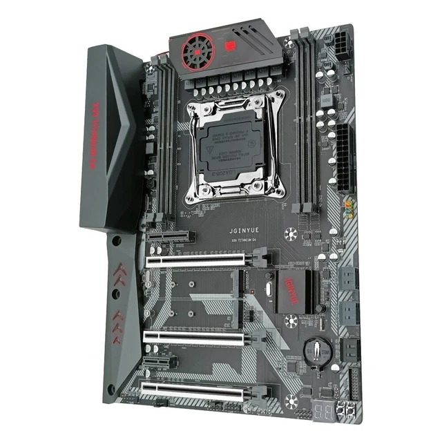 JGINYUE X99 TITANIUM D4 Motherboard Intel X99 LGA 2011-V3 DDR4 ATX USB2 ...